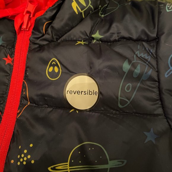 okie dokie | Jackets & Coats | Nwt 4t 4 Rainbow Firm Space Rockets Okie ...